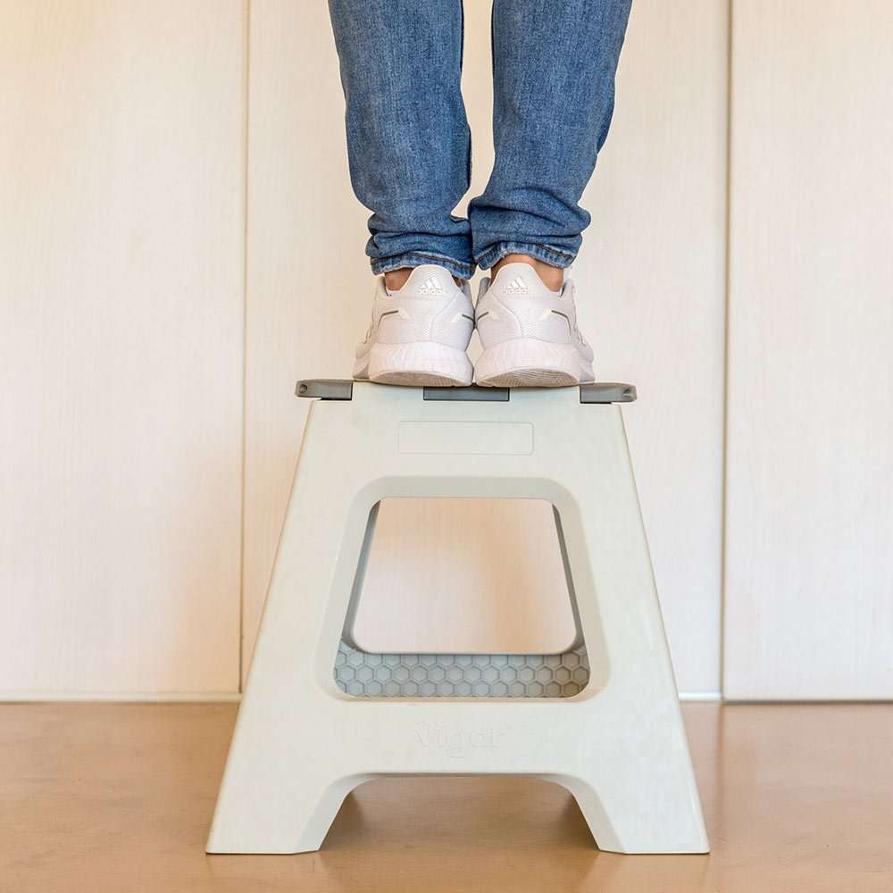Compact Foldable 40cm Stool - Vigar